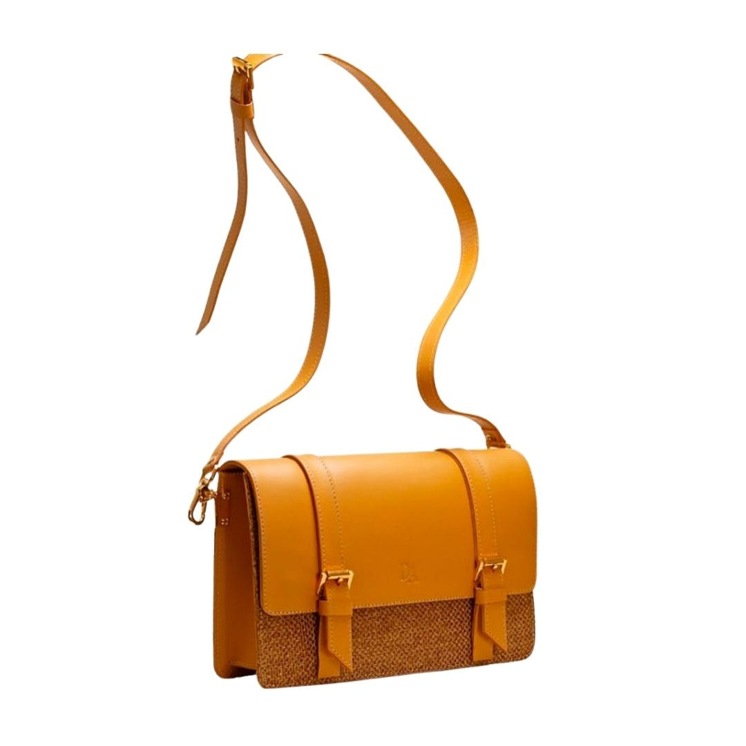 Rattan Infusion Leather Crossbody Bag, Buy Online | Duburu